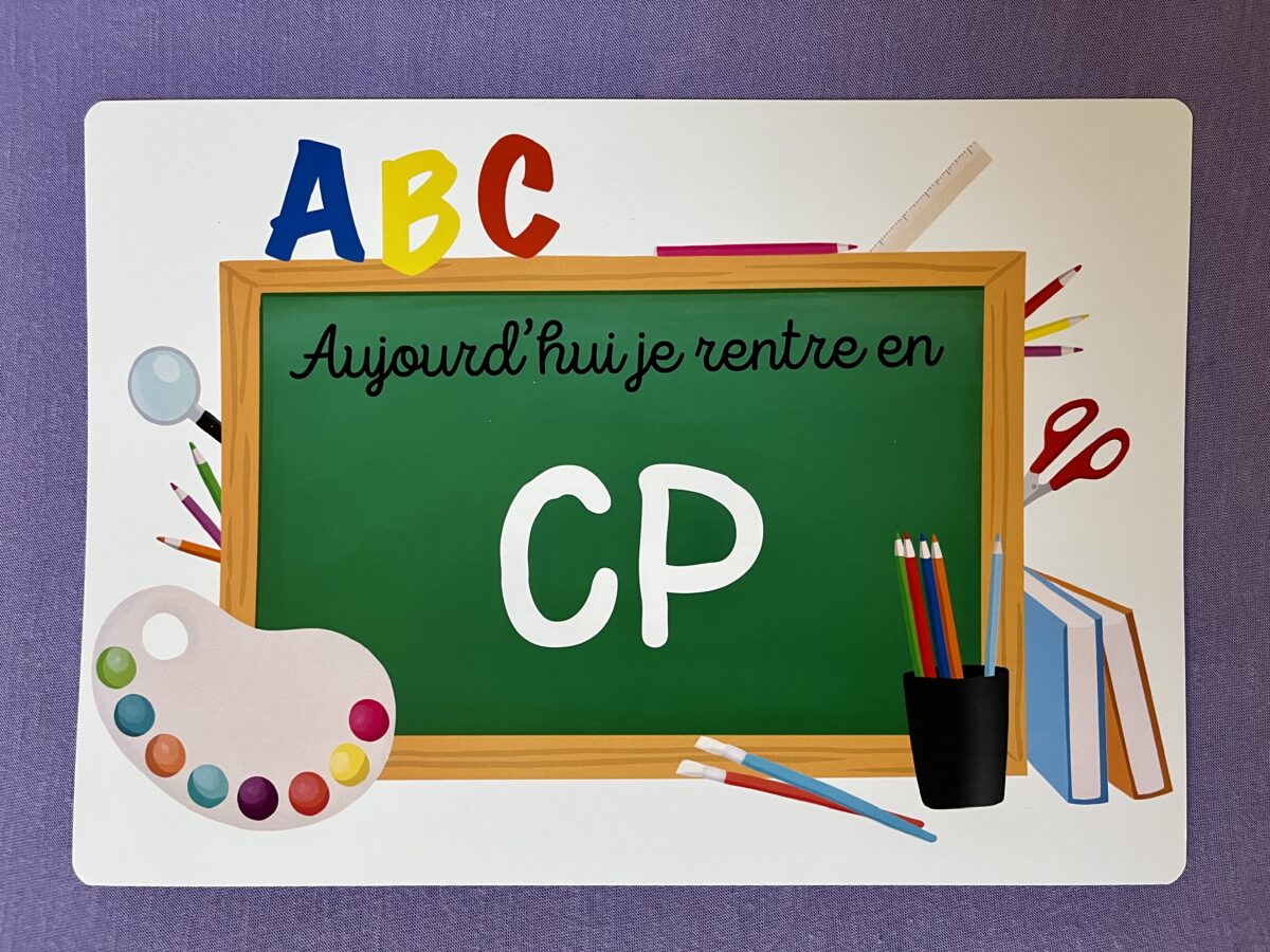 Affiches Rentrée Scolaire - L'univers des souvenirs